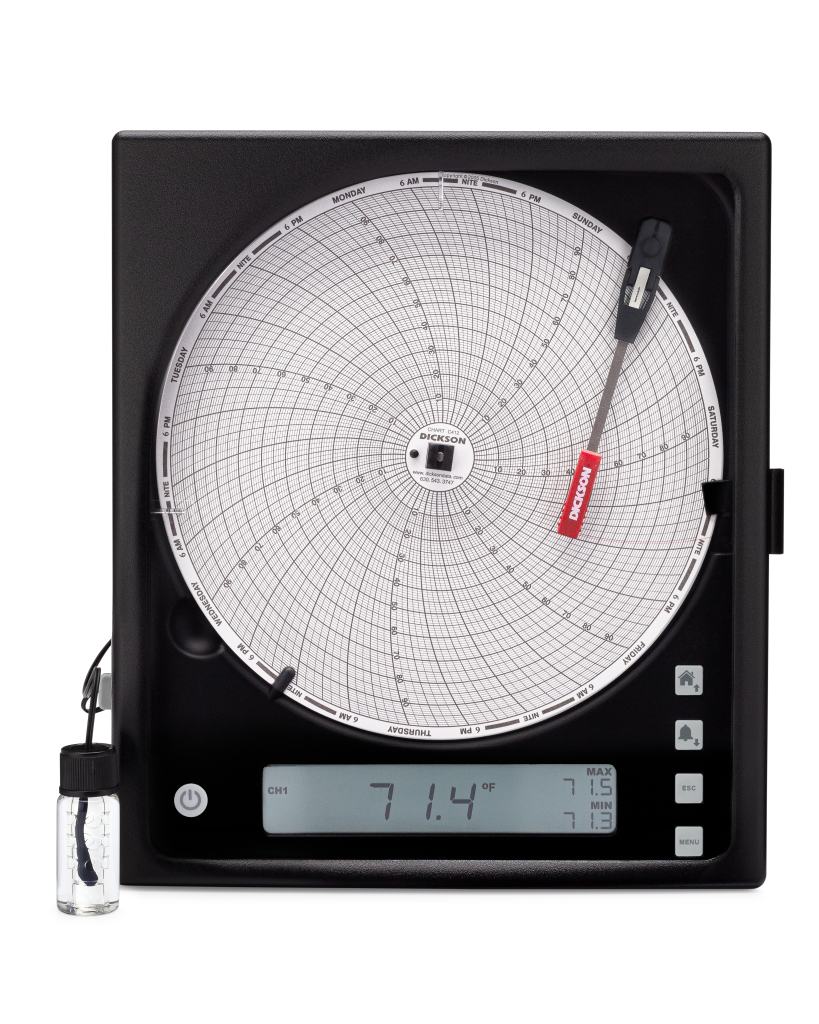 8" Chart Recorder | Environmental Monitoring | Dickson Data