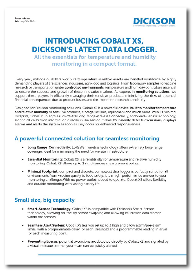 Press Room | Dickson