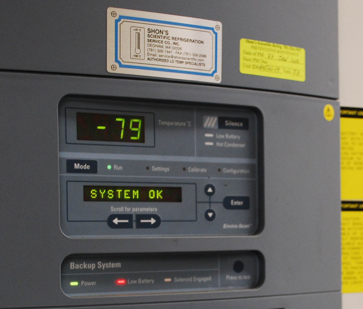 Freezer Monitoring System