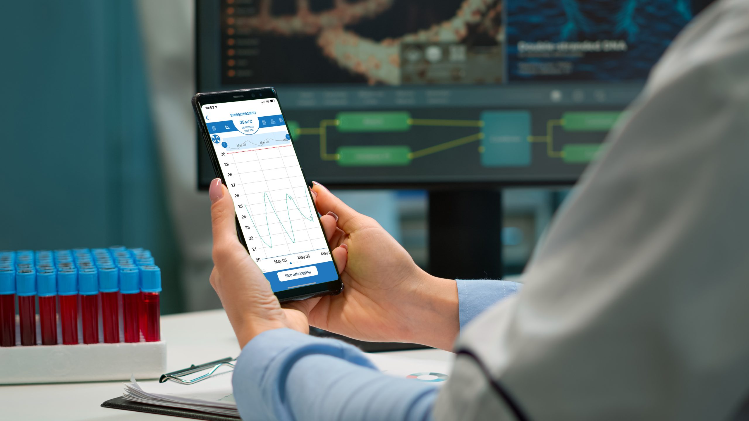 OCEAView Mobile App | Dickson Europe