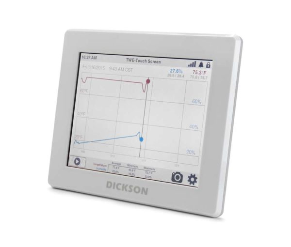 DicksonOne Touchscreen | Remote Monitoring | Dickson Data