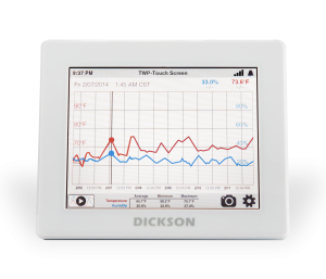 DicksonOne Touchscreen | Remote Monitoring | Dickson Data