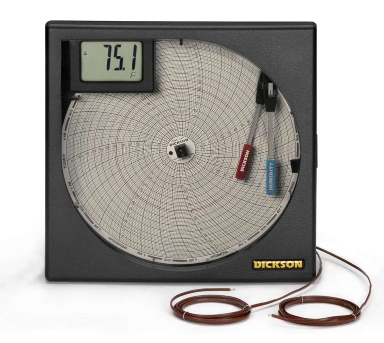 8" Chart Recorder | Environmental Monitoring | Dickson Data