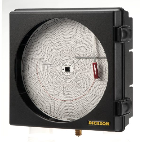 8" Pressure Chart Recorder | Dickson Data